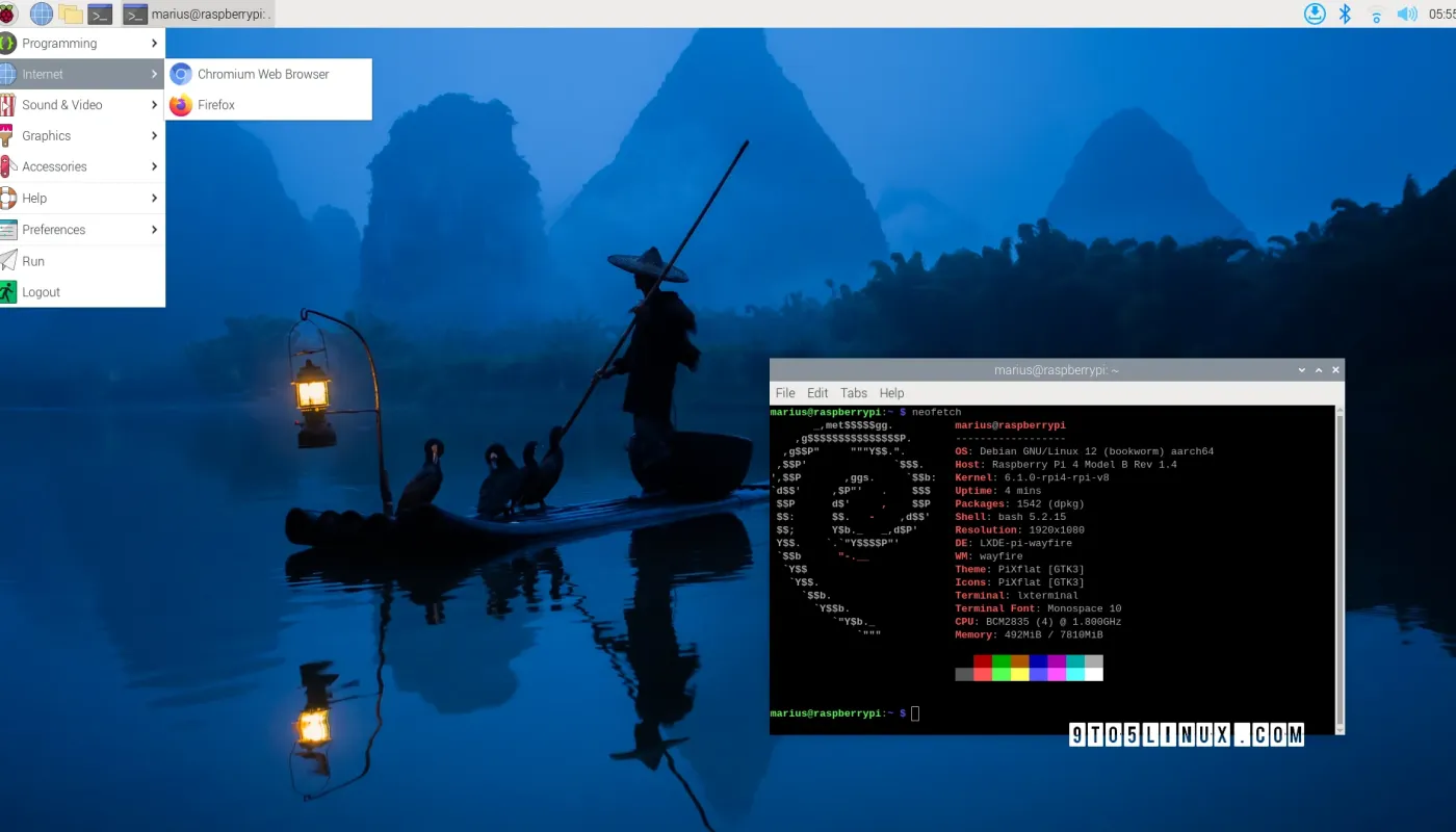 树莓派操作系统现在基于 Debian Bookworm，支持树莓派5 - LinuxStory
