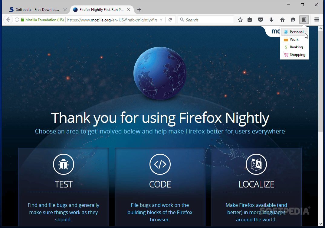 Firefox 新增容器标签，可同时登录多个用户 - LinuxStory
