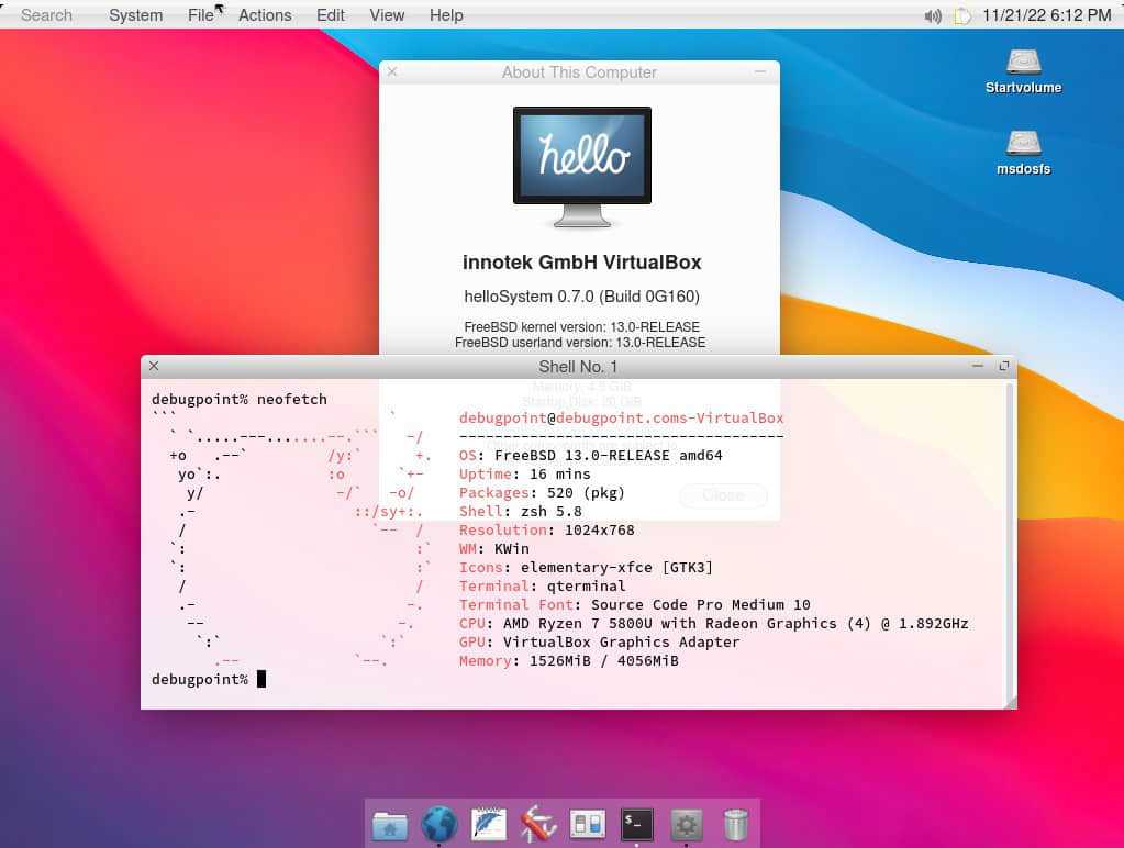 macOS 替代品 helloSystem 0.7.0 正在增强稳定性 - LinuxStory