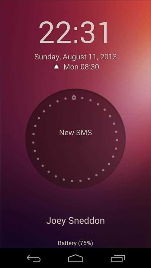 Ubuntu 风格的 Android 锁频应用程序 - LinuxStory