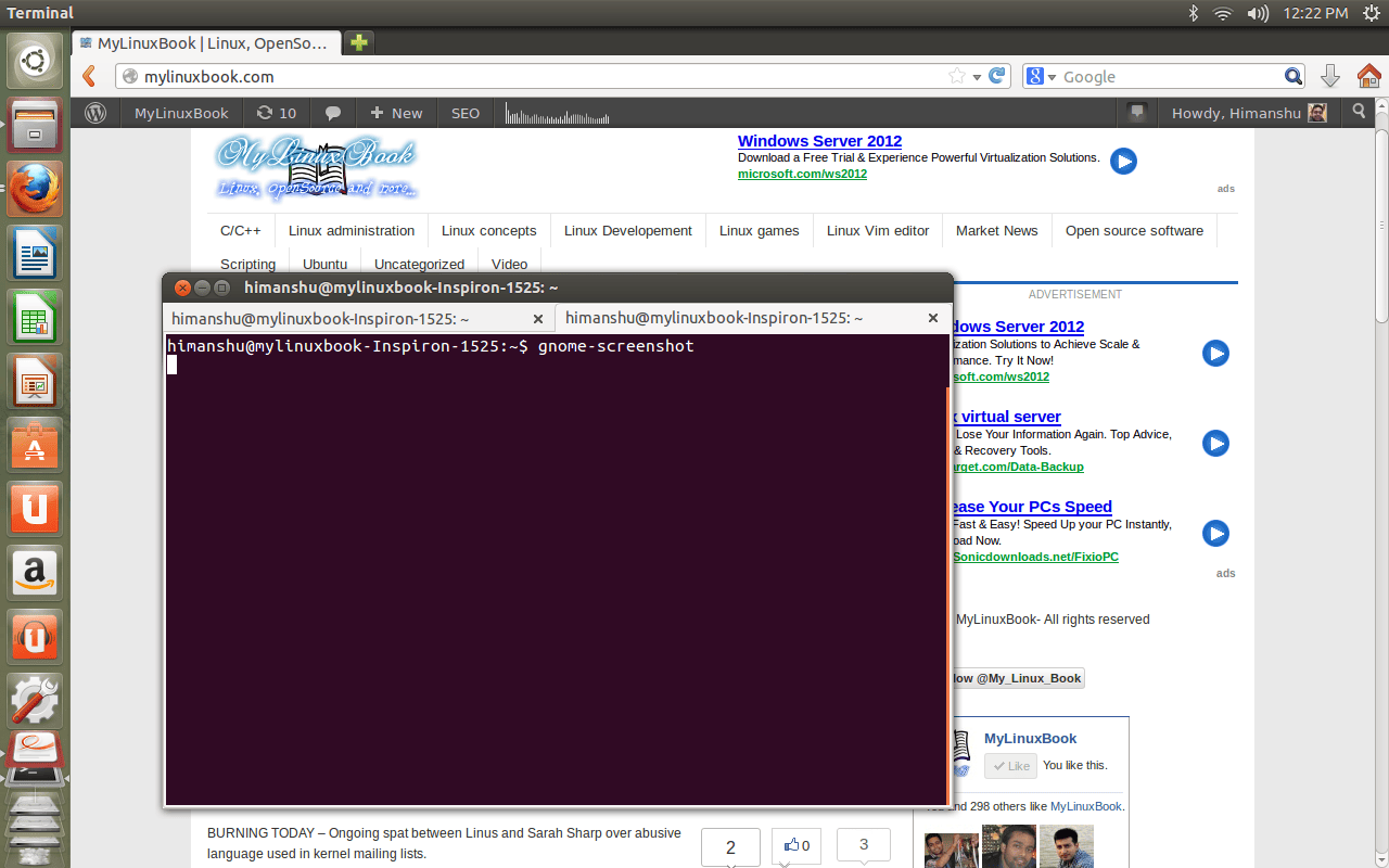 如何使用 gnome-screenshot 截图命令来截取屏幕、窗口或指定区 - LinuxStory